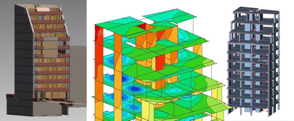 Structural Design of a 10 storey building in Athens | TORSION